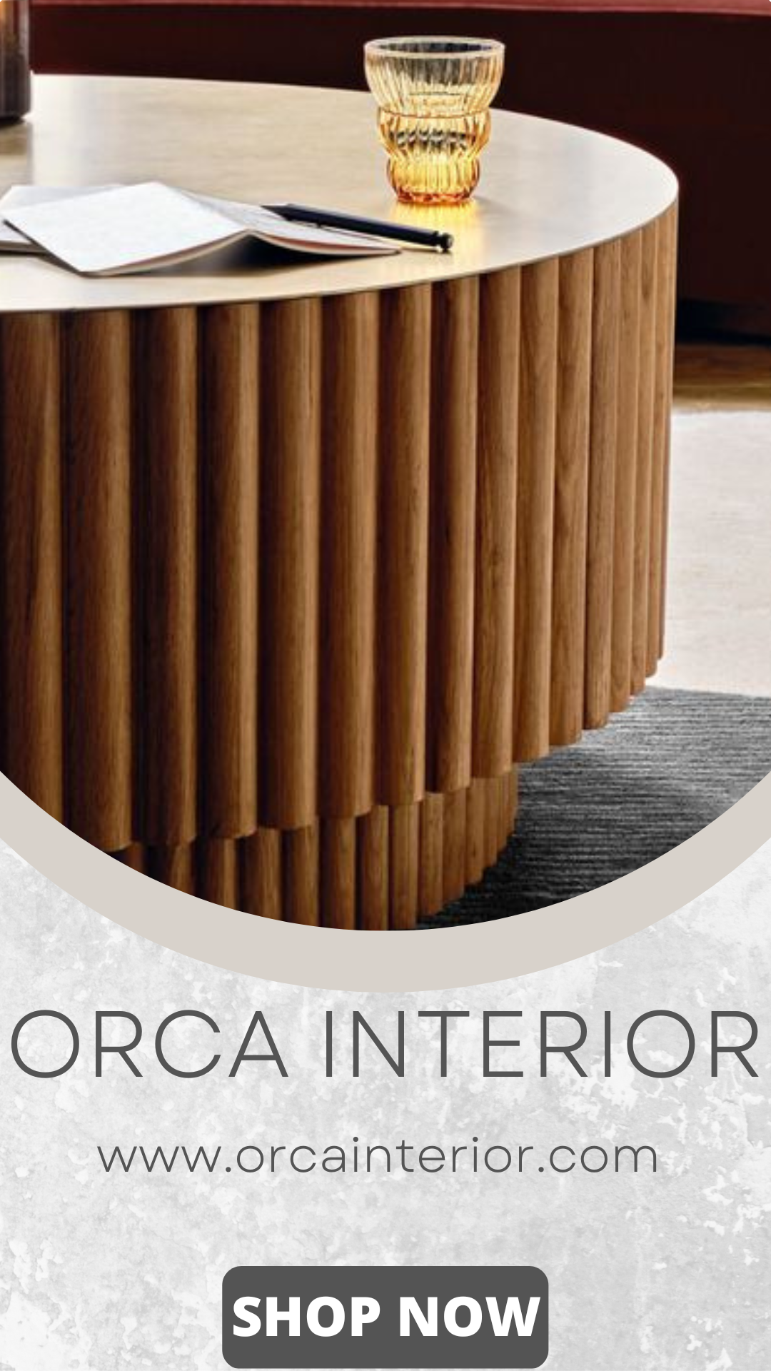 Wooden Center Table – ORCA GROUP